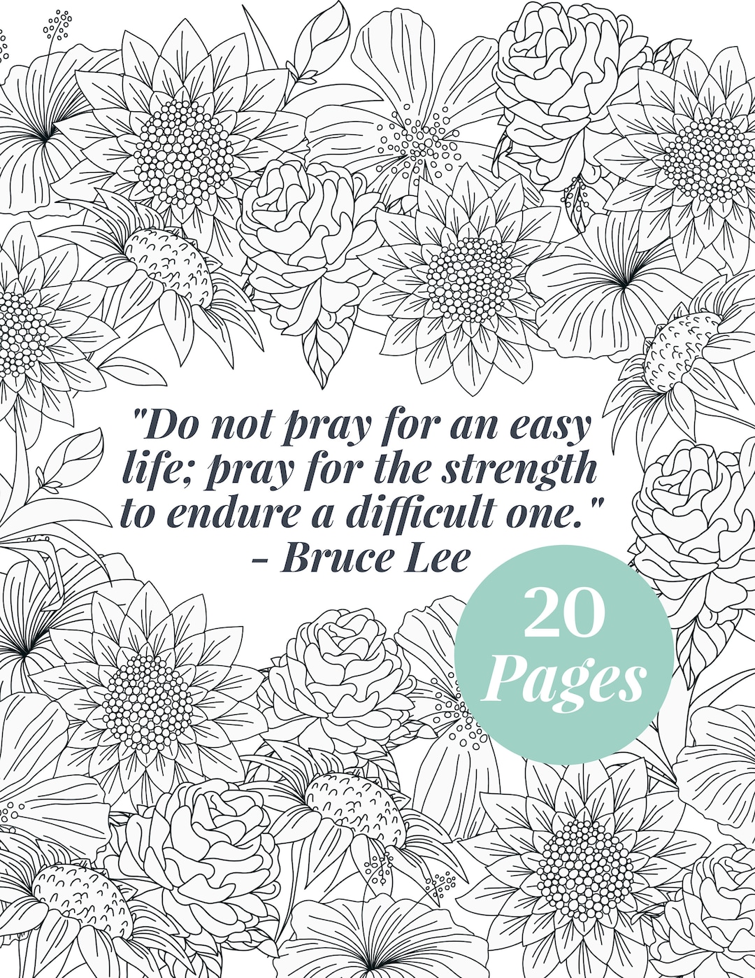 20 Mental Health Colouring Pages (PDF) - Personal Growth - Self Love ...