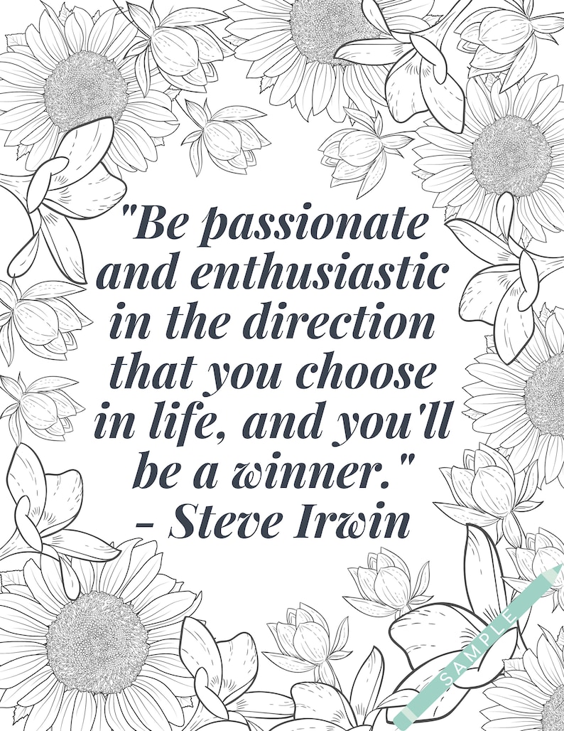 Colouring Page (PDF) - Steve Irwin - Printable Colouring Page ...