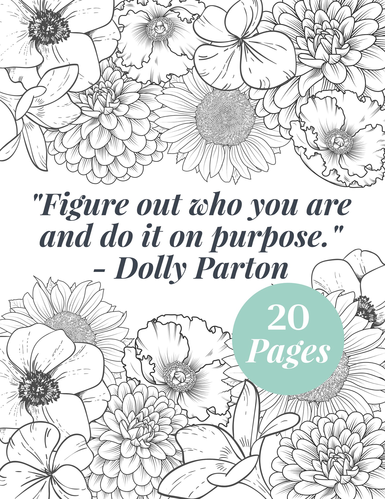 20 Mindfulness Colouring Pages (PDF) - Printable Colouring Book ...