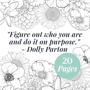 20 Mindfulness Colouring Pages (PDF) - Printable Colouring Book ...