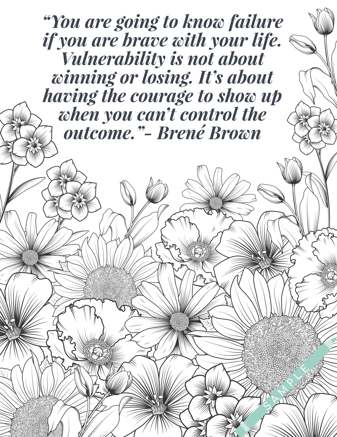 20 Motivational Colouring Pages (PDF) - Printable Colouring Book ...