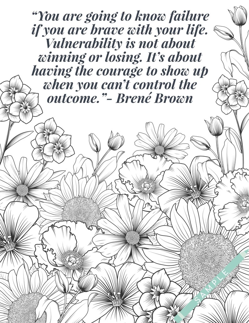 20 Motivational Colouring Pages (PDF) - Printable Colouring Book ...