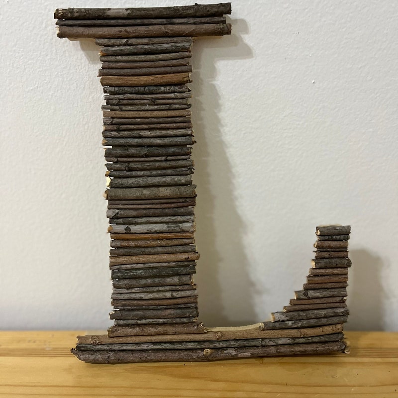 Rustic Wooden Letter - Etsy