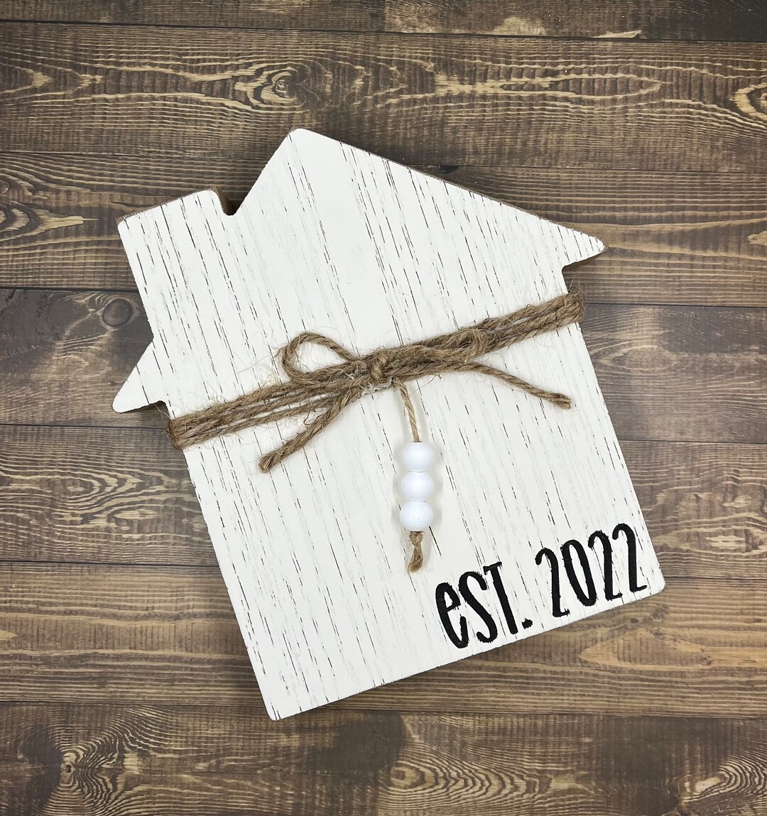 Established Home Decor, Farmhouse Decoration, Custom Established Wall ...