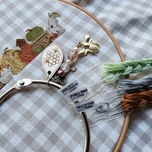 Floss Drop Thread Organizer Mini - Floss Thread Drops - Small - Etsy