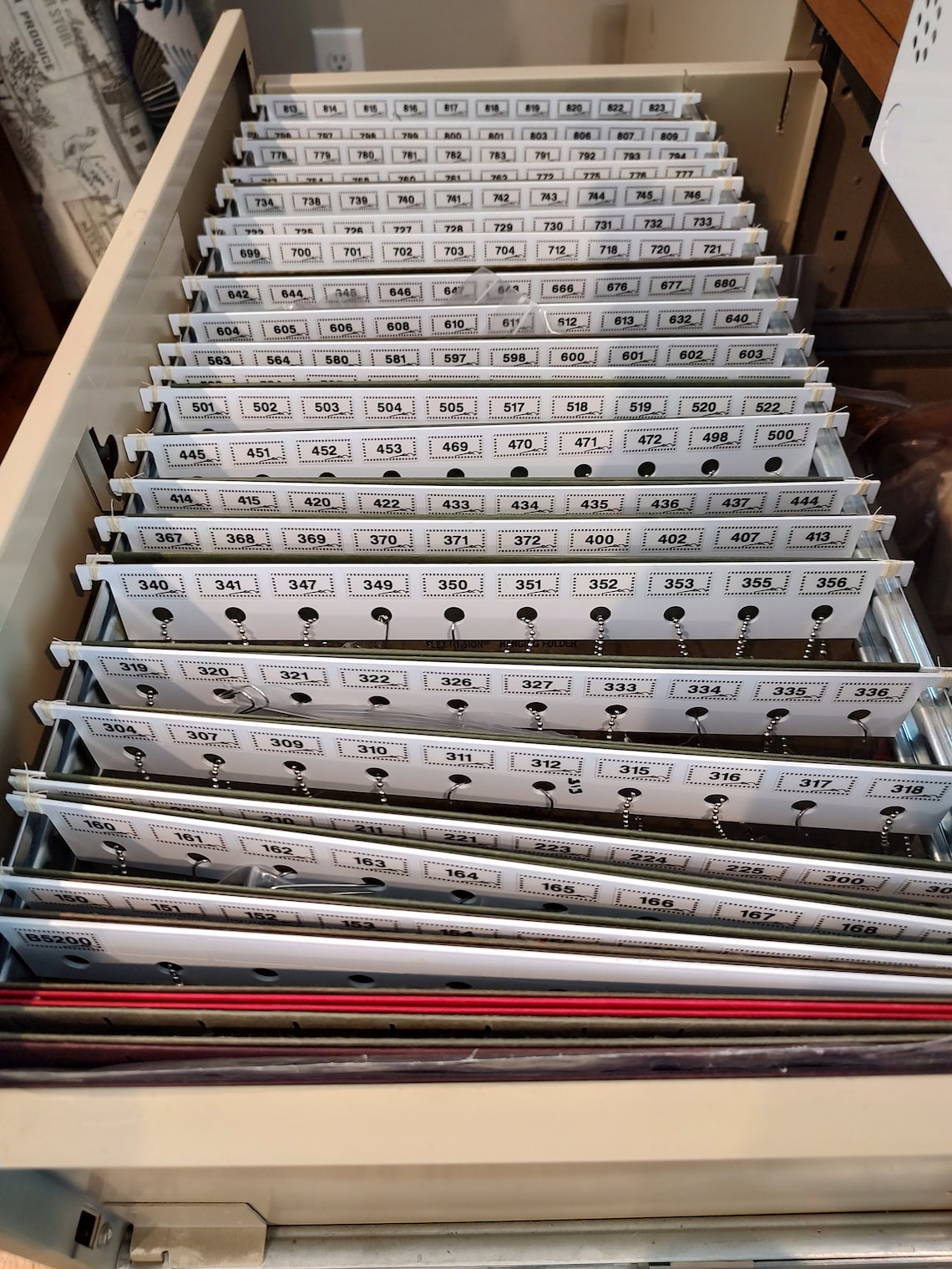 Hanging File Thread Organizer Thread Organizer - Etsy