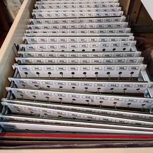 Hanging File Thread Organizer - Thread Organizer - Etsy