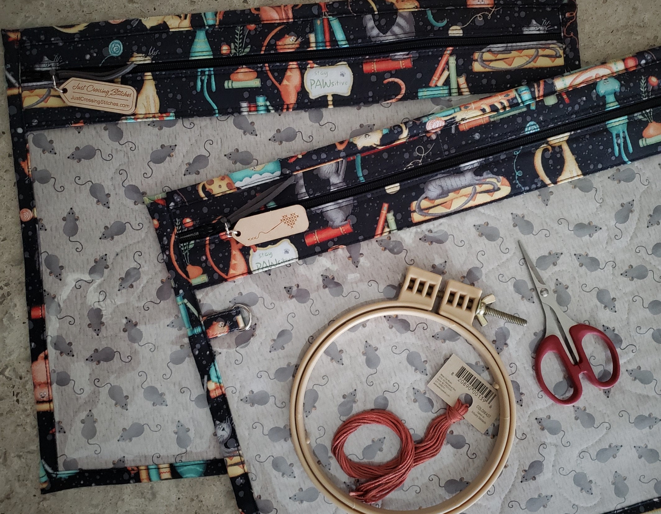 Cross Stitch Project Bag Project Bag for Cross Stitch | Etsy