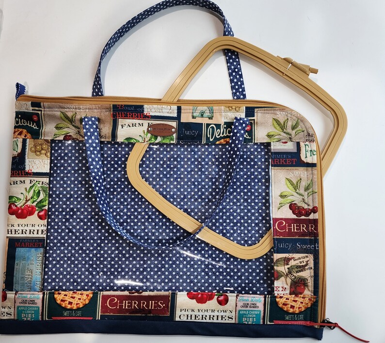 Scroll, Q-snap & Nurge Frame Bage With Vinyl Front Project Bag ...