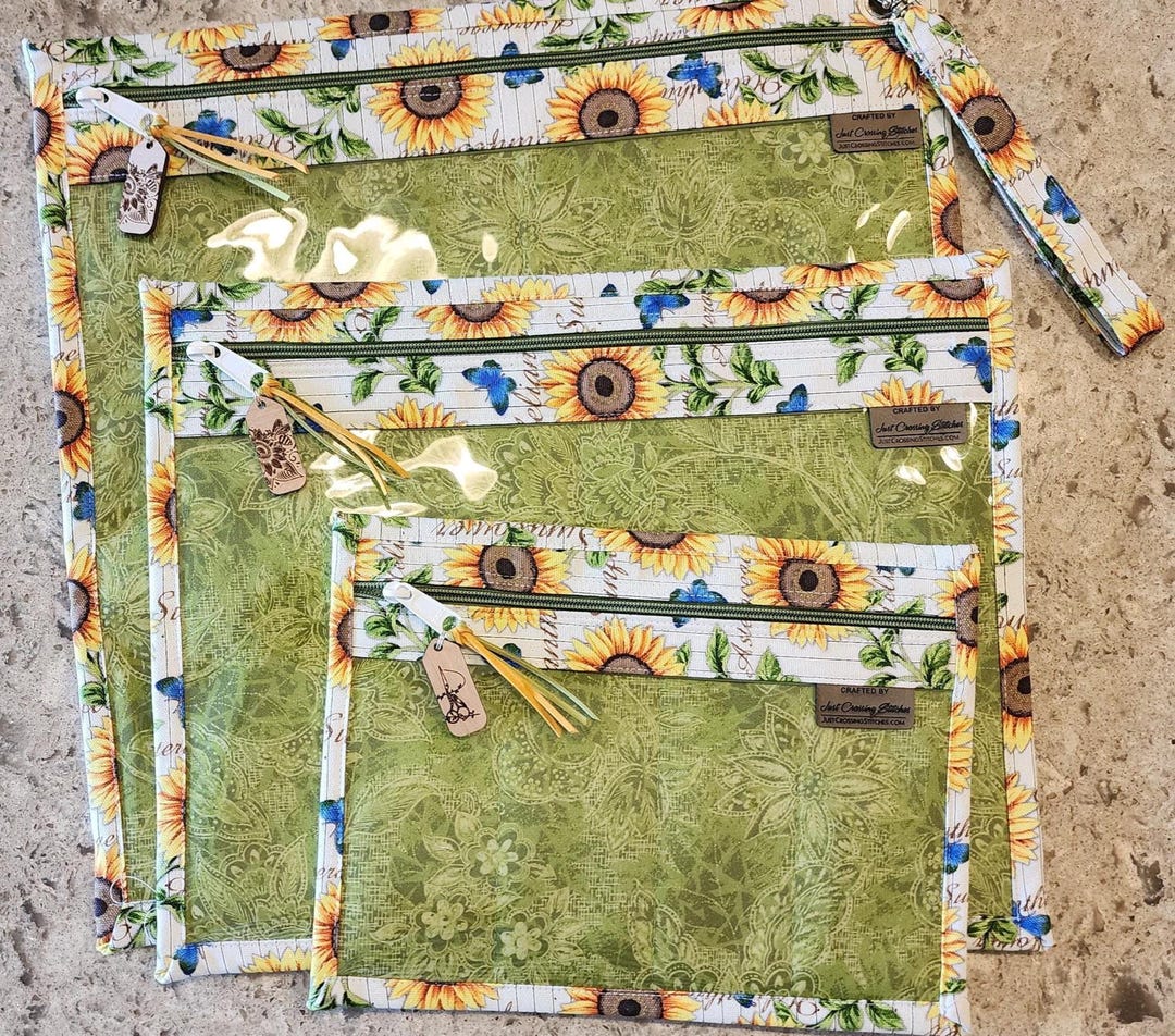Cross Stitch Project Bag - Project Bag for Cross Stitch - Project Bag ...
