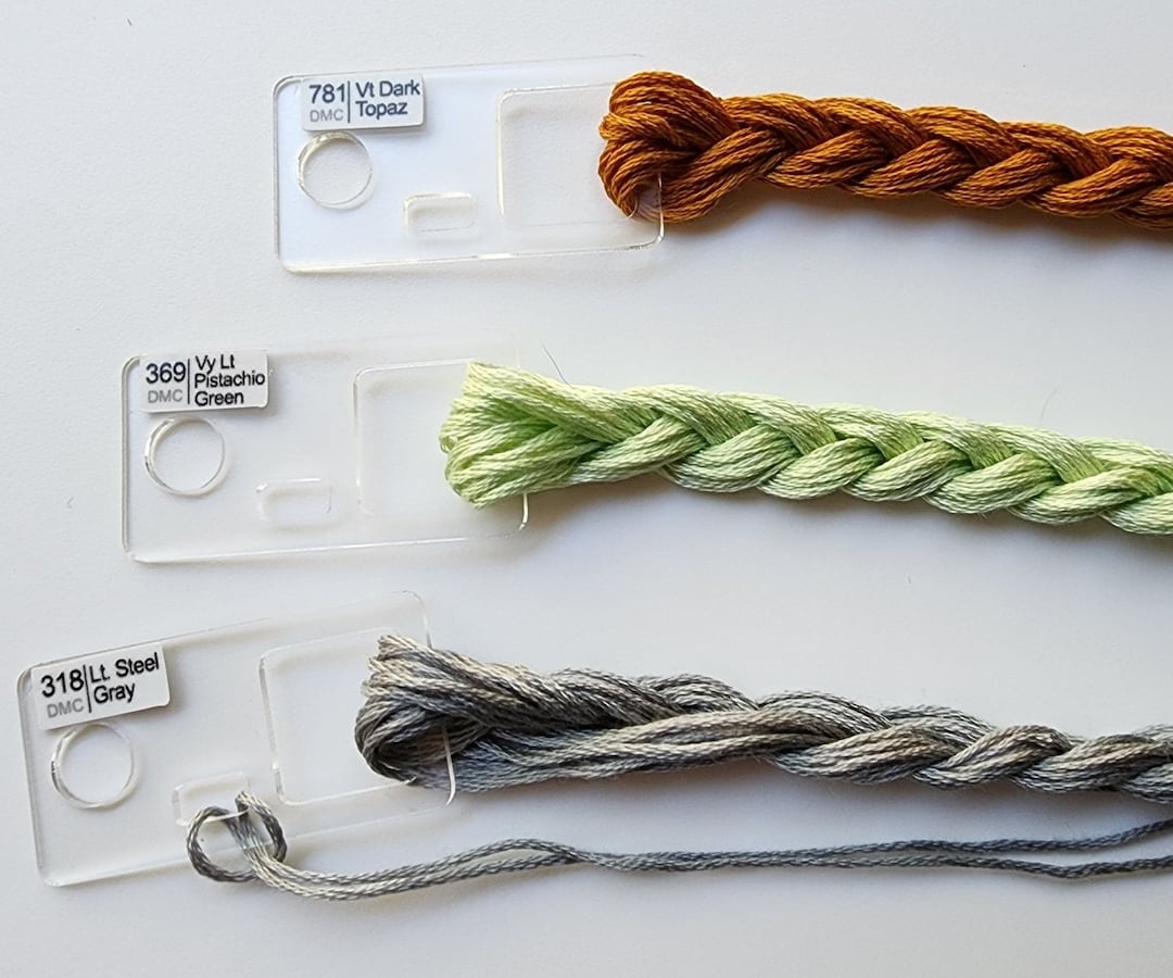 Floss Drop Thread Organizer Mini - Floss Thread Drops - Small - Etsy