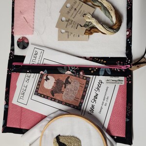 Floss Thread Mat Book - ORT Catcher - Needle Work Accessory Bag With ...