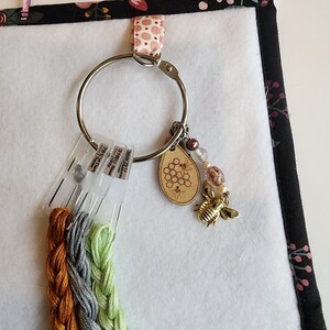 Floss Thread Mat Book ORT Catcher Needle Work Accessory Bag With Thread ...