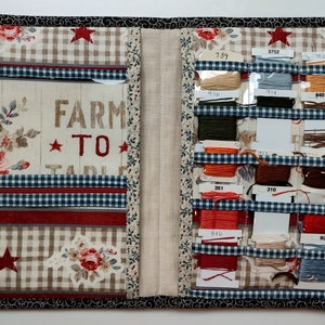 Cross Stitch Folder-needlework Storage Bag-cross Stitch Travelers Case ...