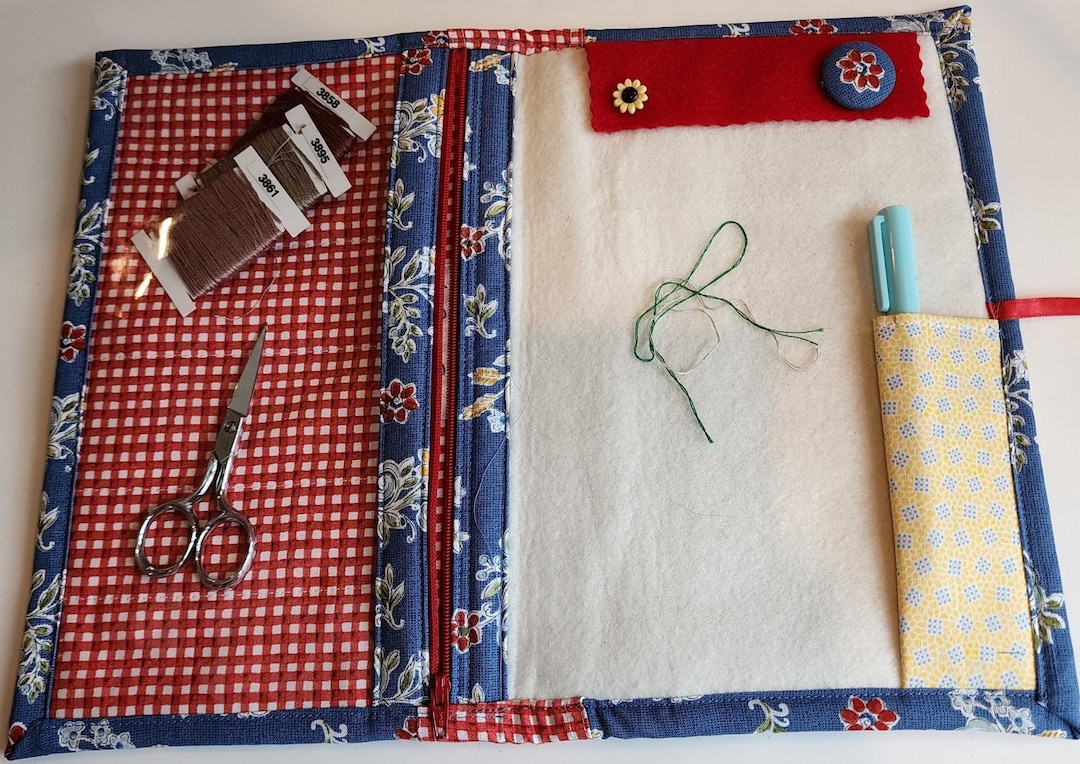 Floss Thread Mat Book - ORT Catcher - Needle Work Accessory Bag With ...