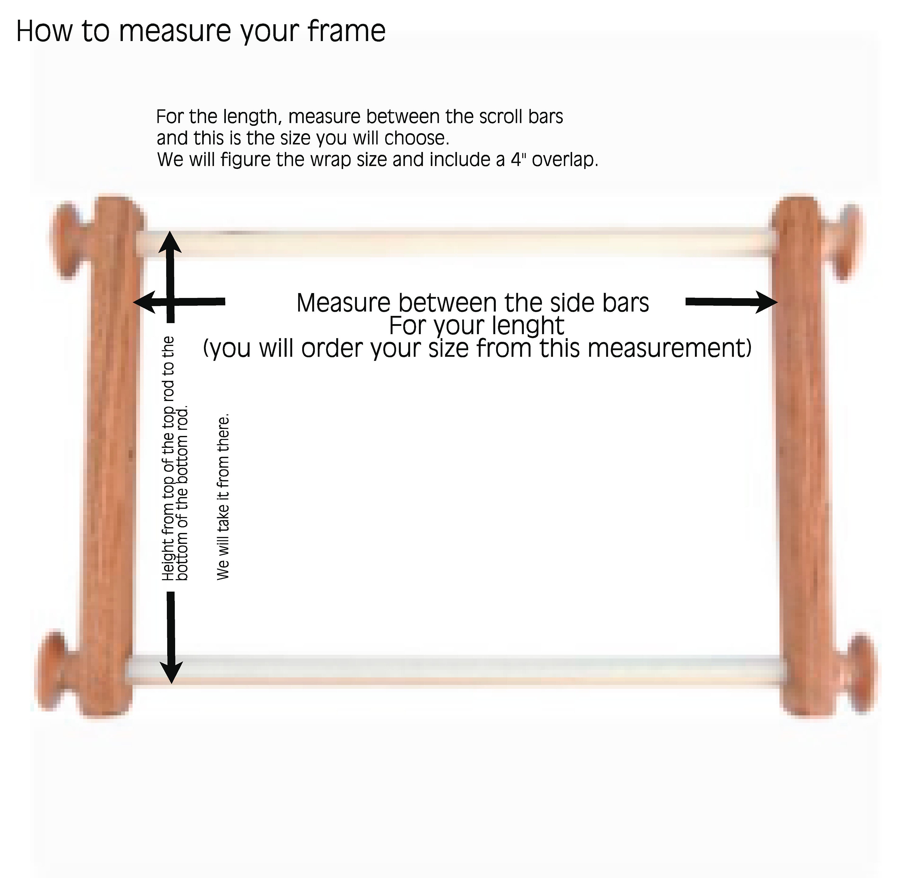 Scroll Frame Cover Needlework Frame Covers Embroidery Cover - Etsy