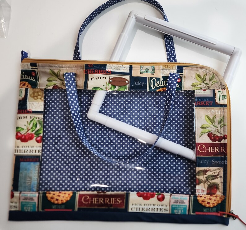 Scroll, Q-snap & Nurge Frame Bage With Vinyl Front Project Bag ...
