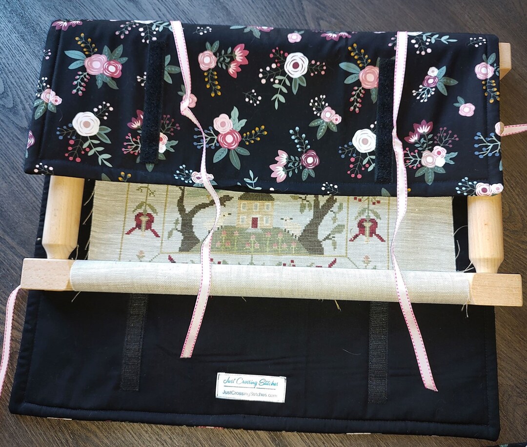 Scroll Frame Cover, Needlework Frame Covers, Embroidery Cover, Cross ...