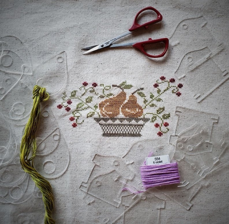 Acrylic Thread Drops Acrylic Bobbins Cross Stitch Tread - Etsy