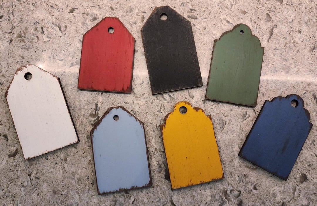 Cross Stitch Finishing Tags-gift Tag Mounting Pieces-laser Cut Gift ...