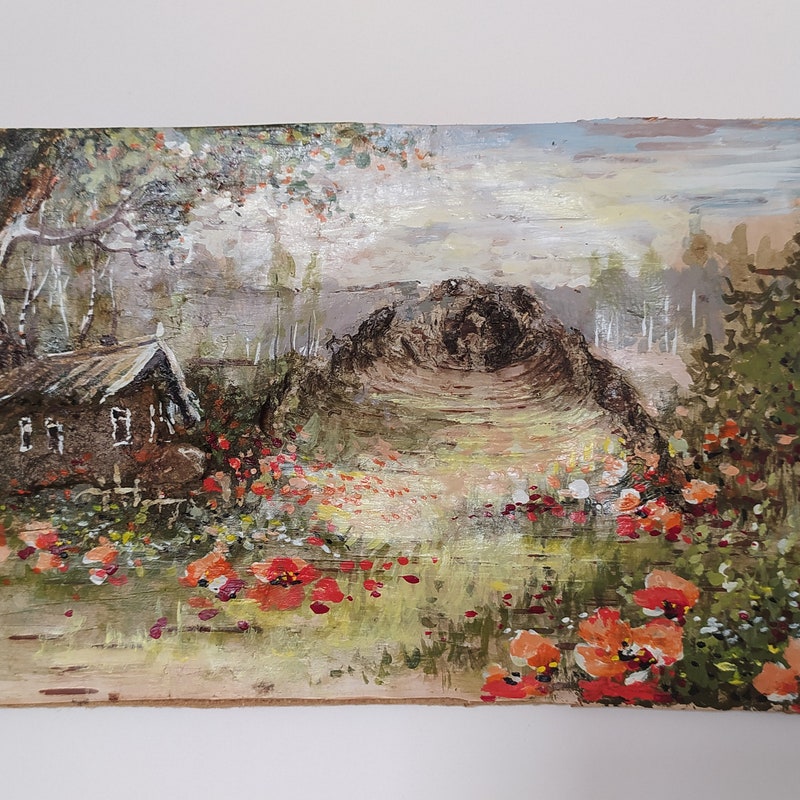 Birch Bark Artwork - Etsy