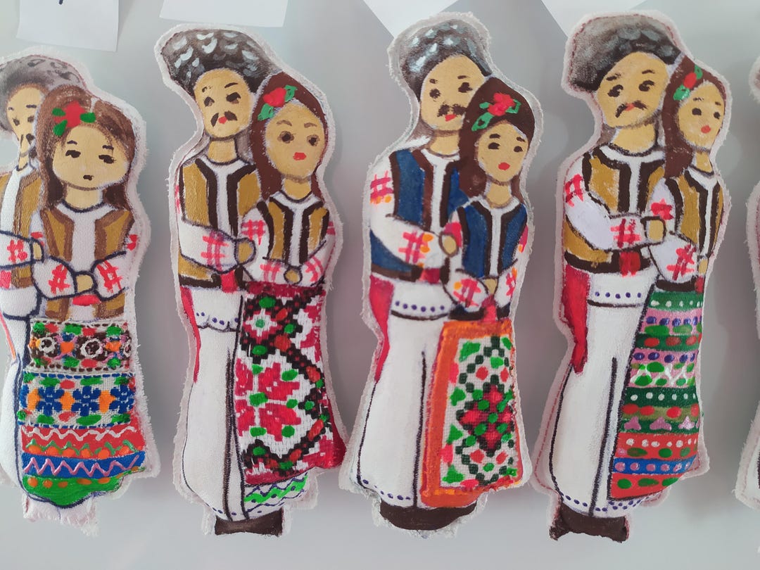Souvenir From Moldova, Fridge Magnet, Souvenir Magnets, Hand Painted on ...