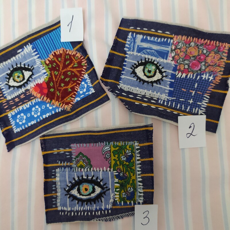 Hand Embroidered Patches - Etsy