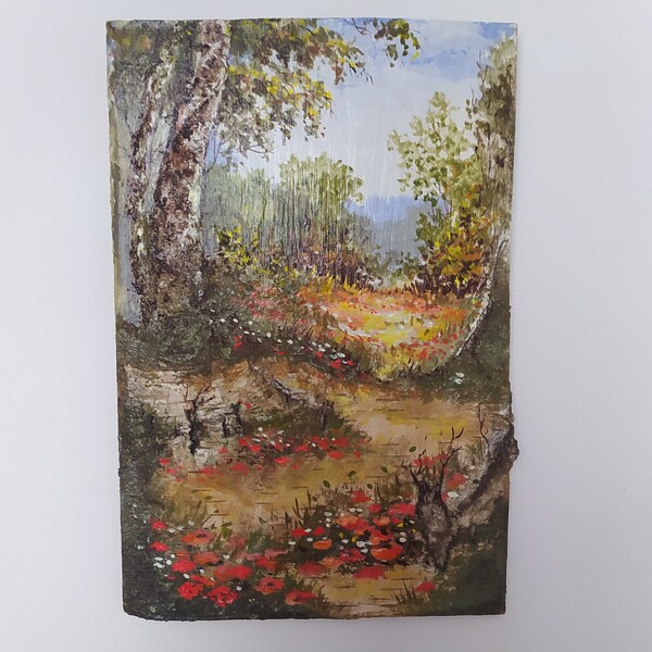 Birch Bark Artwork - Etsy