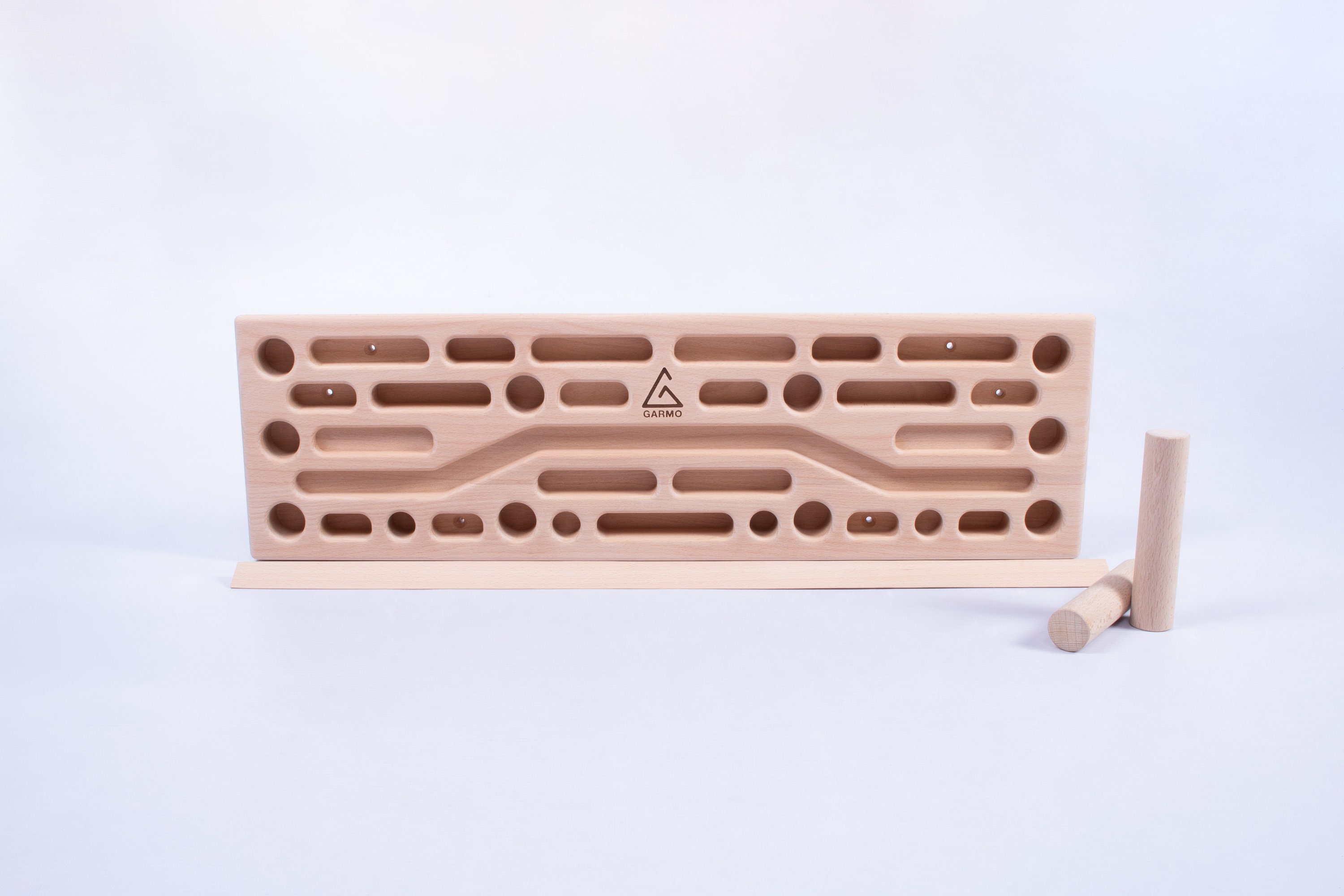 Hangboard Campus Board Fingerboard Multipress Pegboard Wooden Training ...
