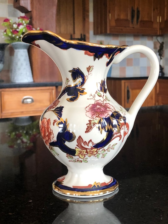 Masons Blue Mandalay Jug