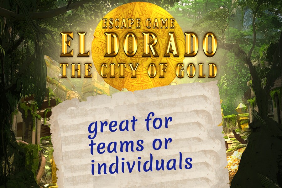 Escape Game El Dorado the City of Gold Printable Escape Room Virtual ...