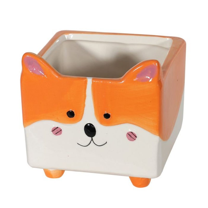 Fox Flower Pot - Etsy