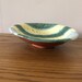 Green and Yellow Bowel Earthenware Bowl, Handmade Pottery Bowel, - Etsy