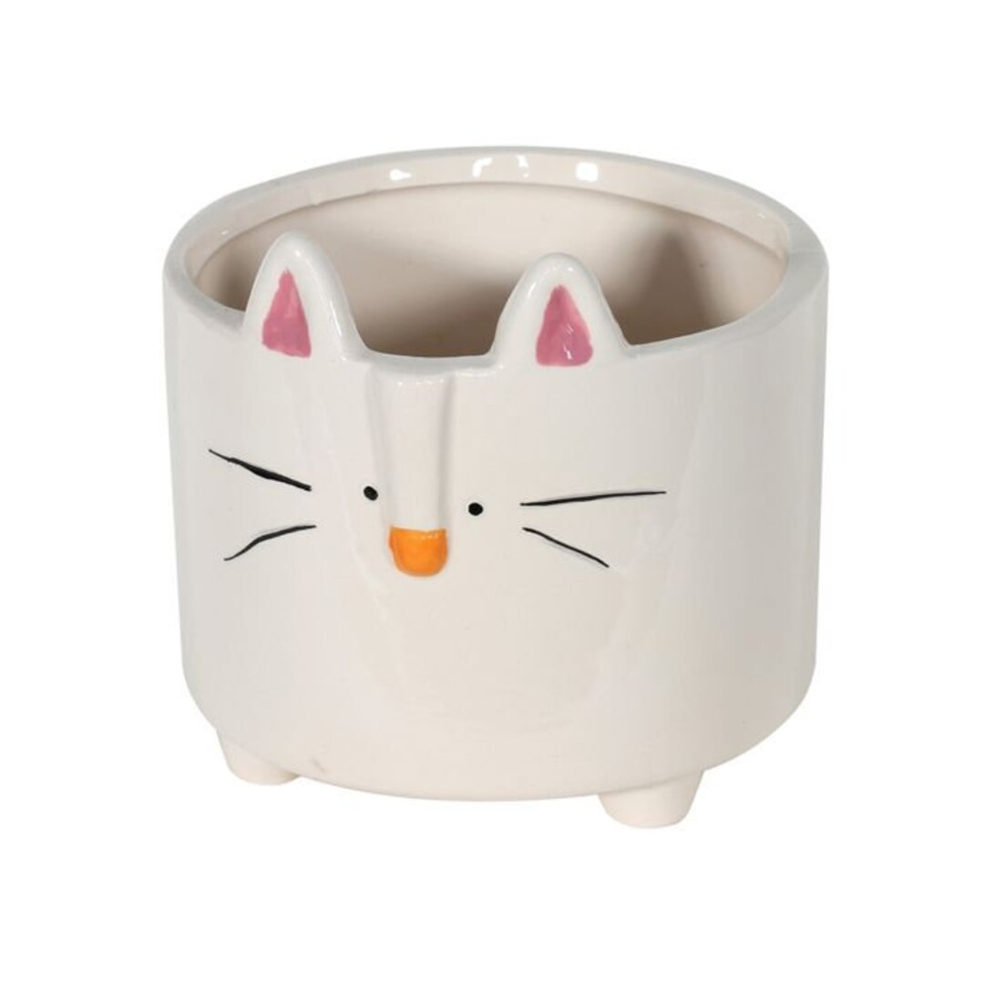 Rabbit Gifts , Ceramic Rabbit Plant Pot Holder , Rabbit Lover Gifts ...