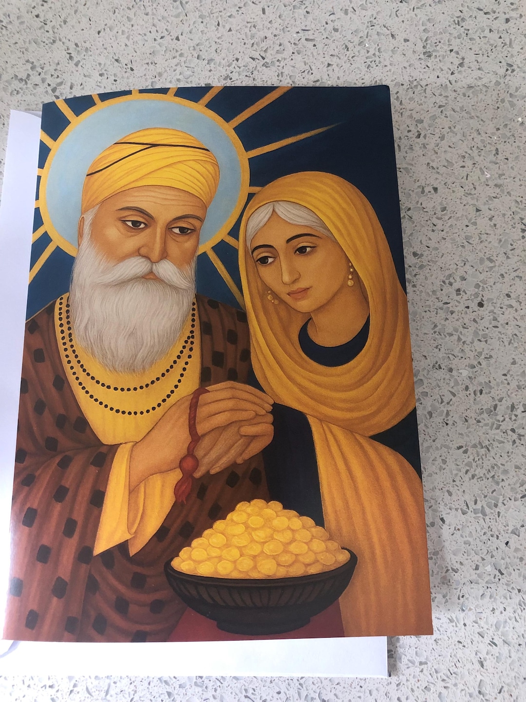 Guru Nanak Sikhism Card - Etsy