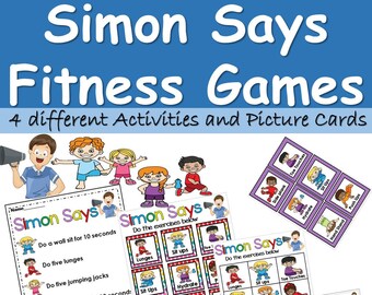 Simon Says Cards | Etsy