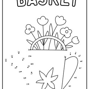 Dot to Dot Summer Coloring Pages Summer Coloring Book End of Year ...