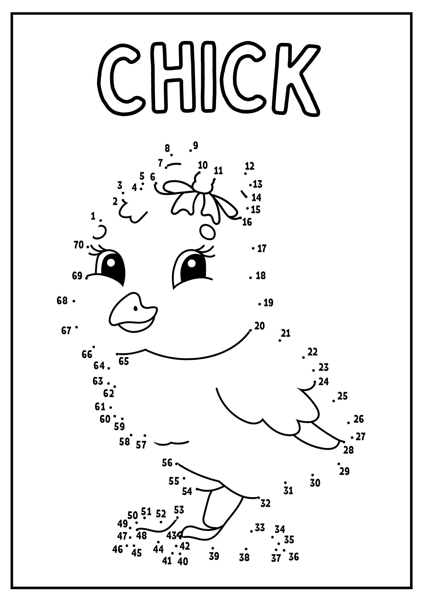 Dot to Dot Summer Coloring Pages Summer Coloring Book End of Year ...