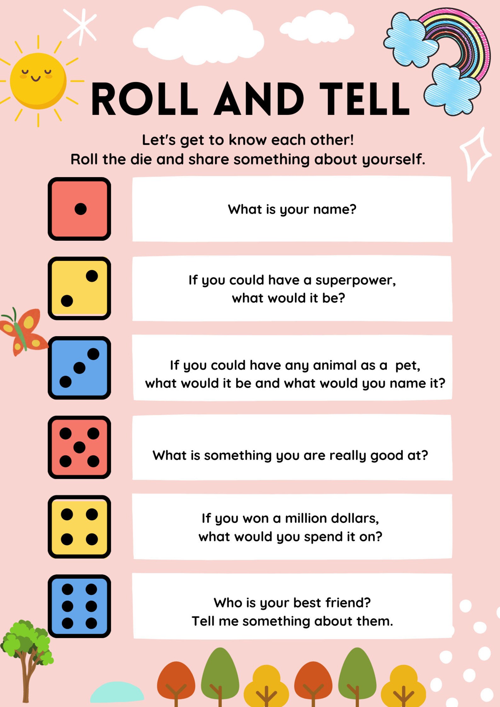 CLASSROOM ART PRINTS Classroom Rules Digital Download Roll And Tell