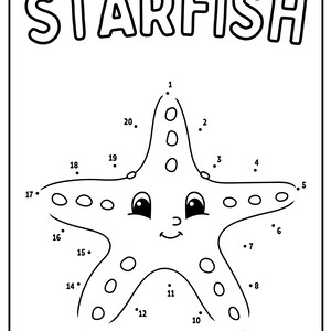 Dot to Dot Summer Coloring Pages Summer Coloring Book End of Year ...