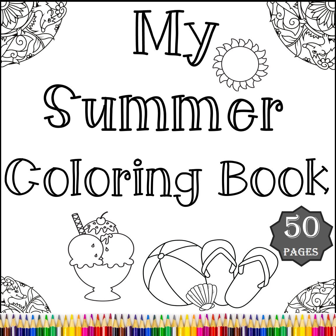 Schools Out For Summer Coloring Pages