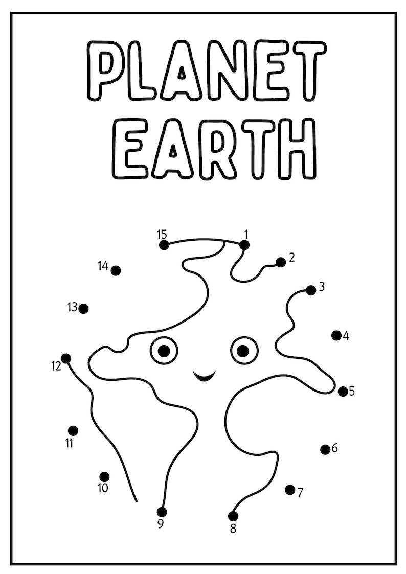 Dot to Dot Summer Coloring Pages Summer Coloring Book End - Etsy