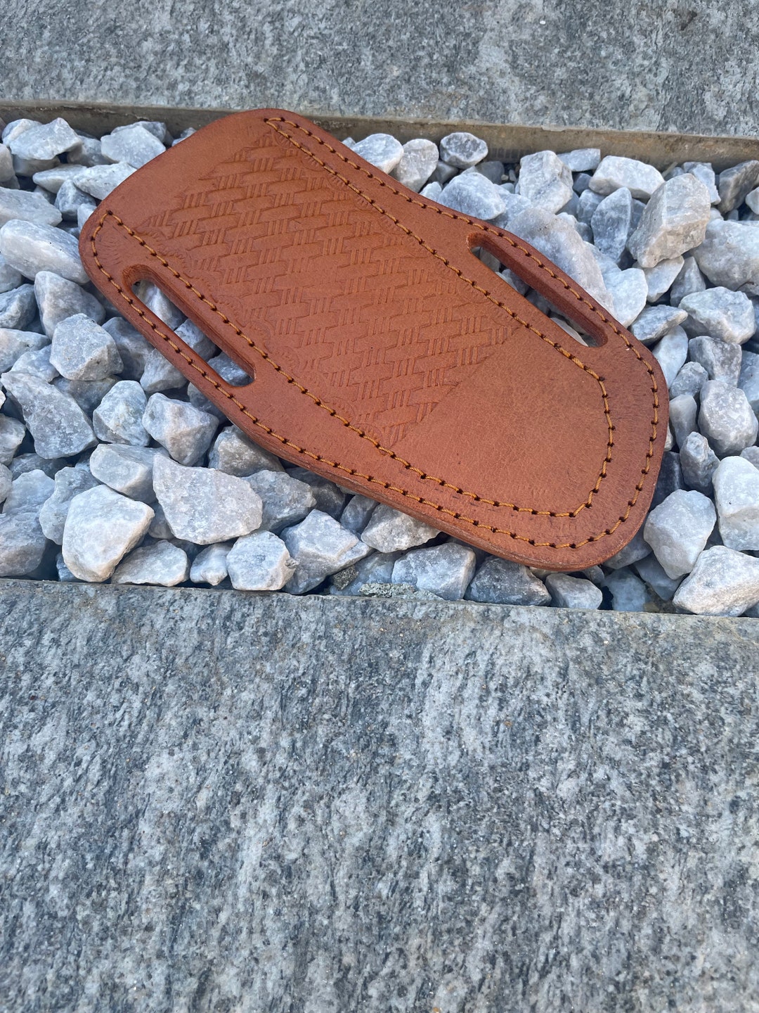 Handmade Genuine Leather Sheath With Custom Engraving - Etsy