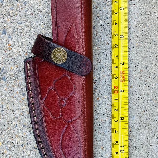 Leather Sheath for Fixed Blade - Etsy