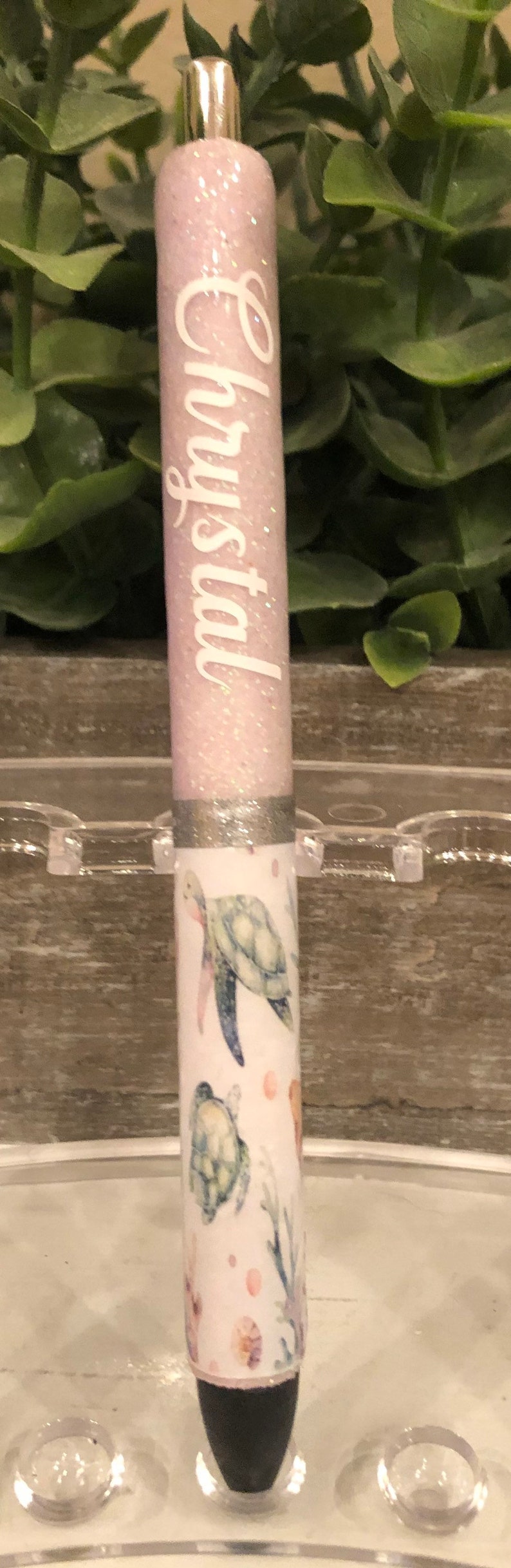 Sea Turtle Refillable Gel Pen - Etsy