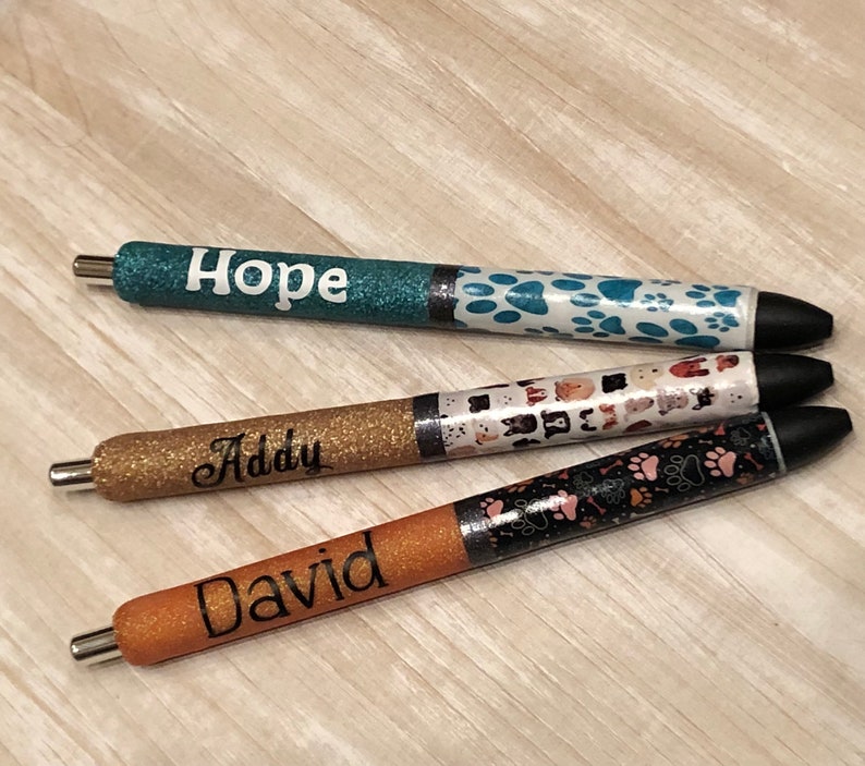 Dog-themed Refillable Pens | Etsy
