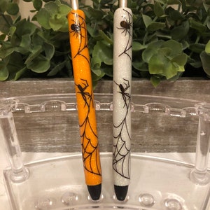 Personalized Halloween Spider Pen - Etsy