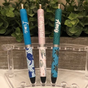 Sea Turtle Refillable Gel Pen - Etsy