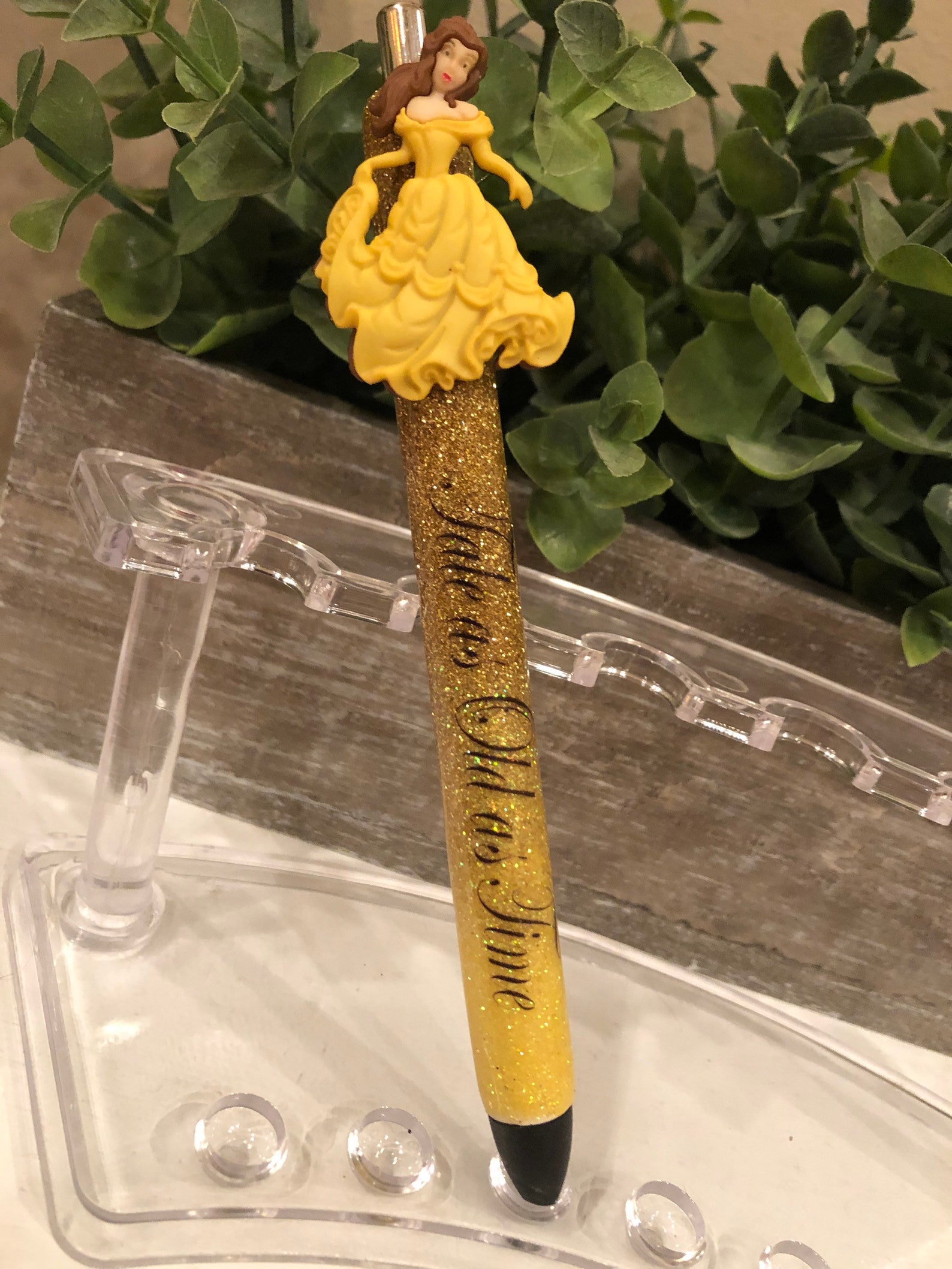 Princess Glitter Pens | Etsy