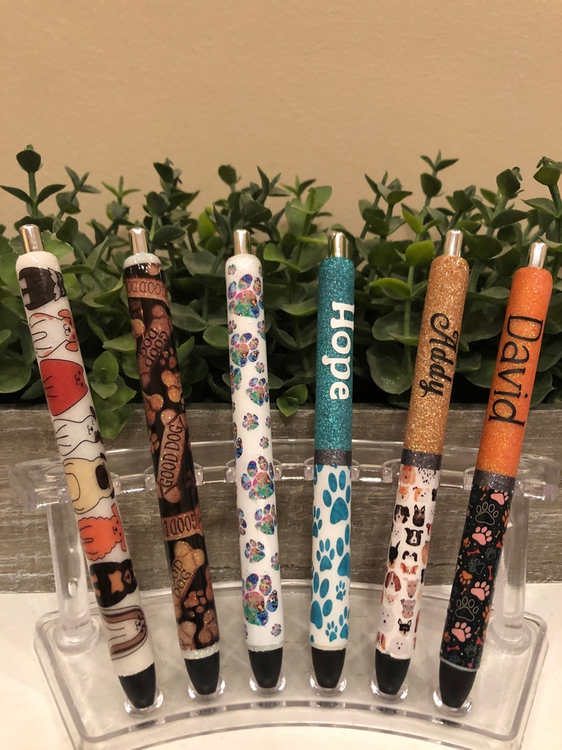 Dog-themed Refillable Pens | Etsy
